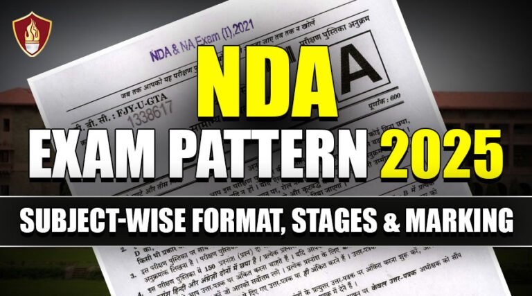 NDA Syllabus 2025:Complete Syllabus & Exam Guide