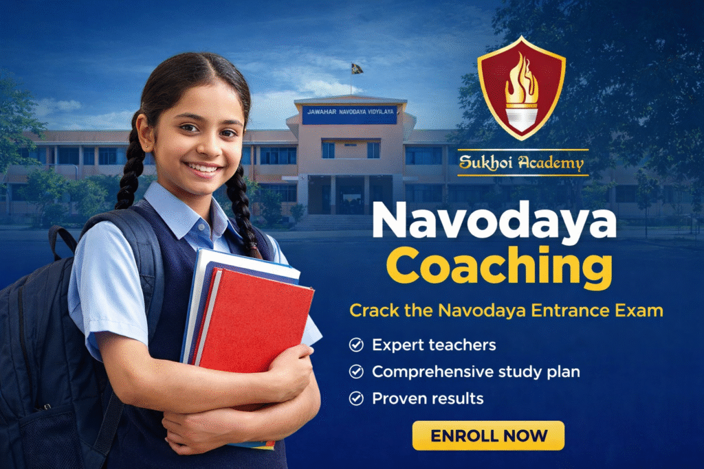 Navodaya Coaching Classes 2025-26 | JNVST Preparation